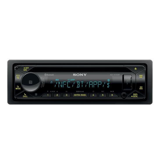 Receptor de CD con tecnología BLUETOOTH® | Sony Store Chile - Sony ...