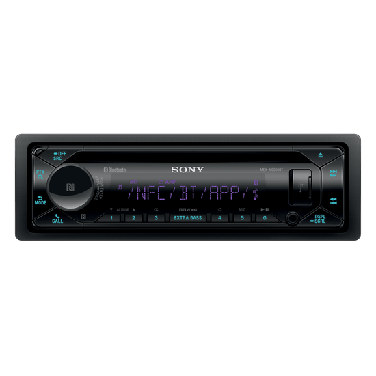 Receptor de CD con tecnología BLUETOOTH® | Sony Store Chile - Sony ...