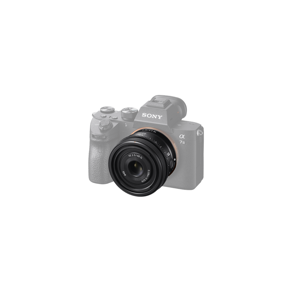 FE 40 mm F2.5 G | Sony Store Chile - Sony Store Chile